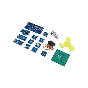 Seeed Studio Grove Starter Kit for Raspberry Pi Pico, with Detailed Tutorials and Supports Micropython, Compatible with Pico Attach Free Courses, Plug to Use, No Wiring, No Welding.