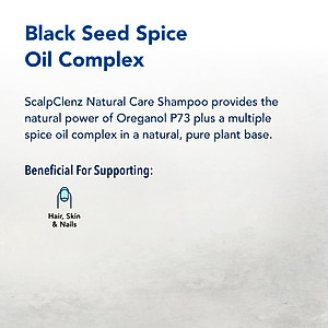 North American Herb & Spice ScalpClenz Shampoo - 8 fl oz - Black Seed Oil Renew Formula - Hair & Scalp Support, Beautifies & Refreshes - Non-GMO