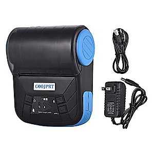 BISOFICE POS Printer Mini Printer Pocket Printer MTP-3 80mm BT Thermal Printer Portable Lightweight for Supermarket Ticket Receipt Printing
