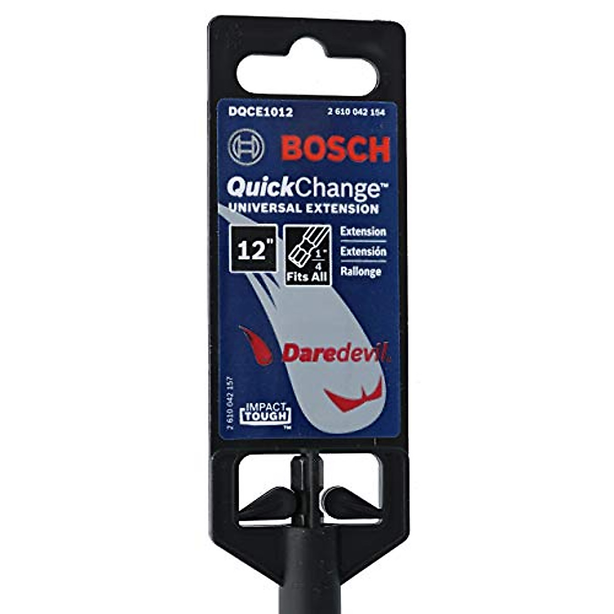 BOSCH DQCE1012 Daredevil QC Spade Drill Bit 12 Inch 1/4" Shank Extension