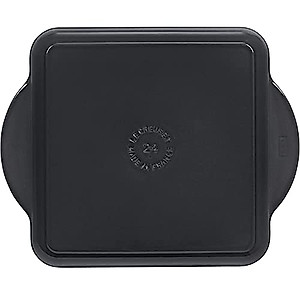 Le Creuset Enamaled Cast Iron Square Griddle, 9.5", Oyster