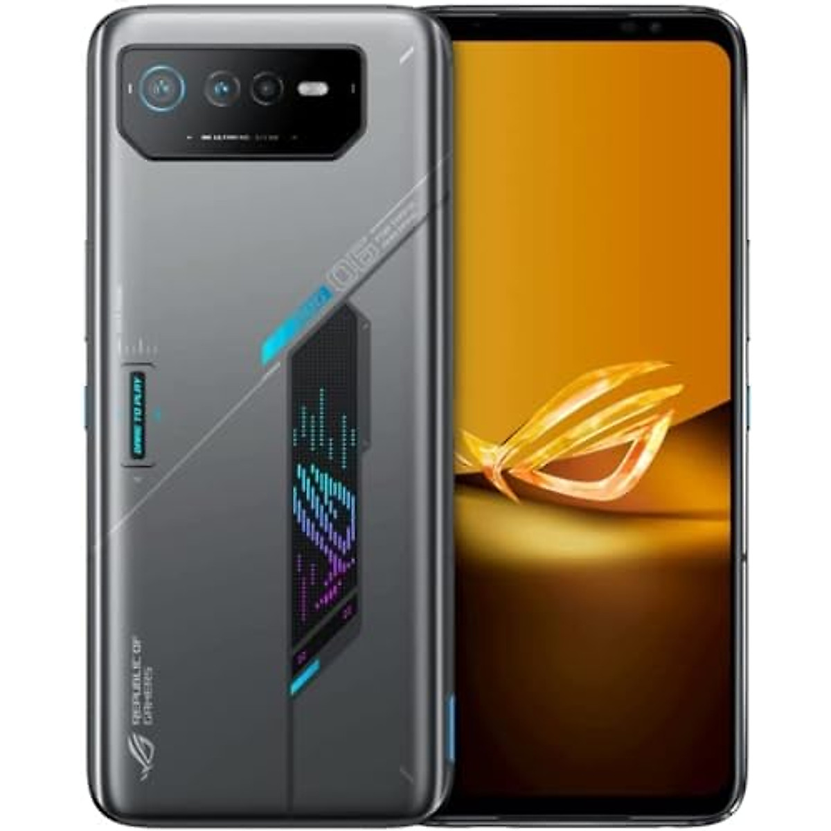 ASUS ROG Phone 6D 5G Dual 256GB 12GB RAM Factory Unlocked (GSM Only | No CDMA - not Compatible with Verizon/Sprint) CN Version - Black