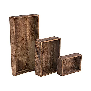 Tim Holtz, Advantus Vignette Set Wooden Boxes, brown