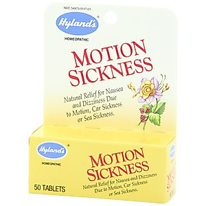 Hyland's Motion Sickness, 50 Tablets (Pack of 4)