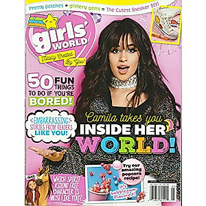 GIRLS WORLD MAGAZINE, EAMILA TAKES YOU INSIDE HER WORLD ! MAY, 2020