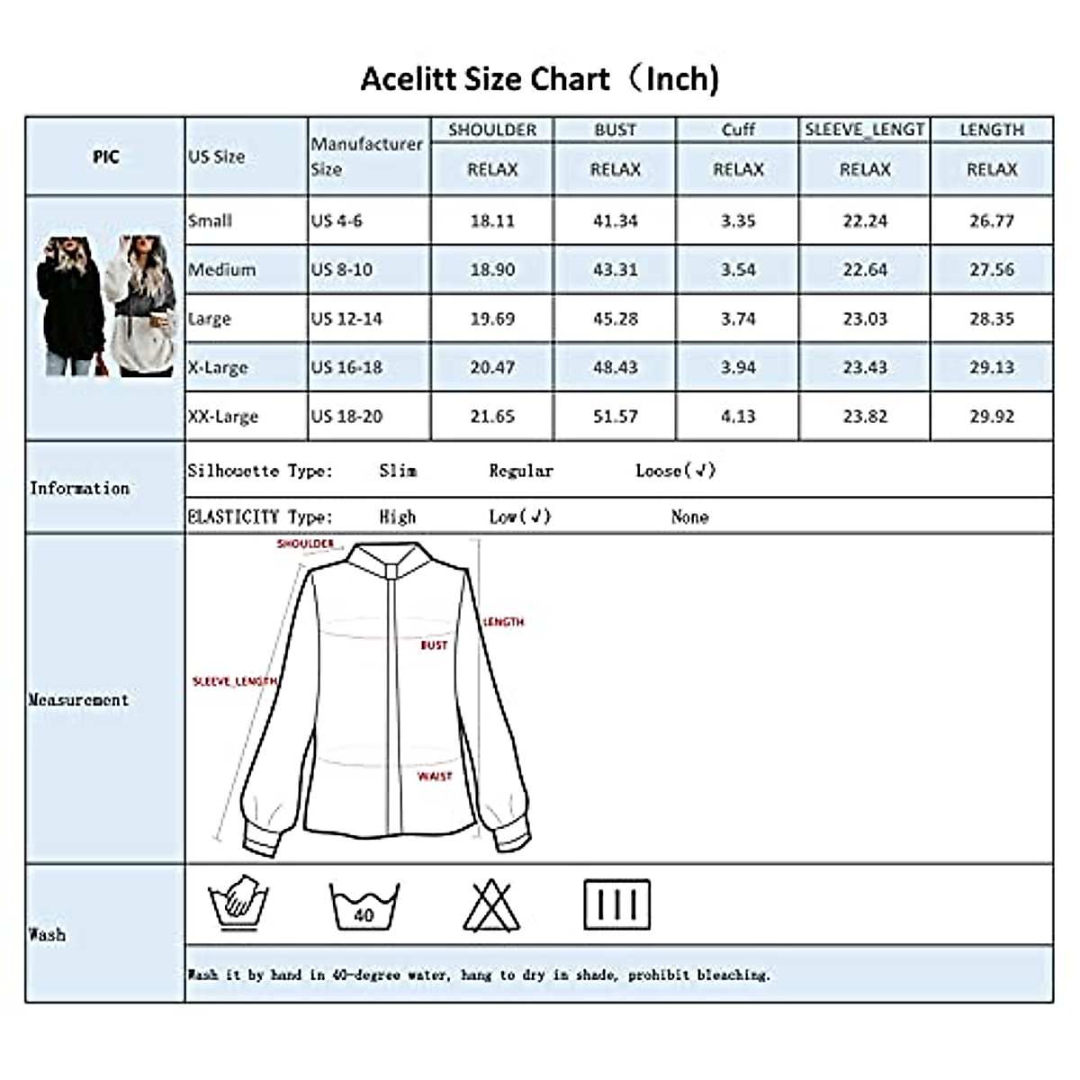 Acelitt Women Winter Zip Fuzzy Sherpa Sweatshirts Long Sleeve Fashion 2023 Oversized Fleece Casual Hoodies Jackets Pullover Sweaters Black Large