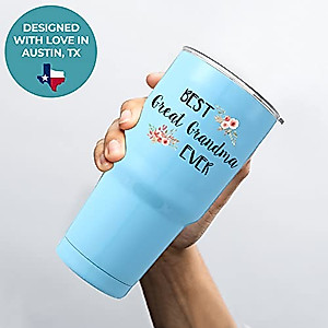Great Grandma Tumbler 30oz, Best Great Grandma Mugs Coffee, Great Grandma Birthday Gifts For Great Grandma From Grandkids, Mothers Day Gifts For Great Grandma Gifts For Great Grandmother Gifts
