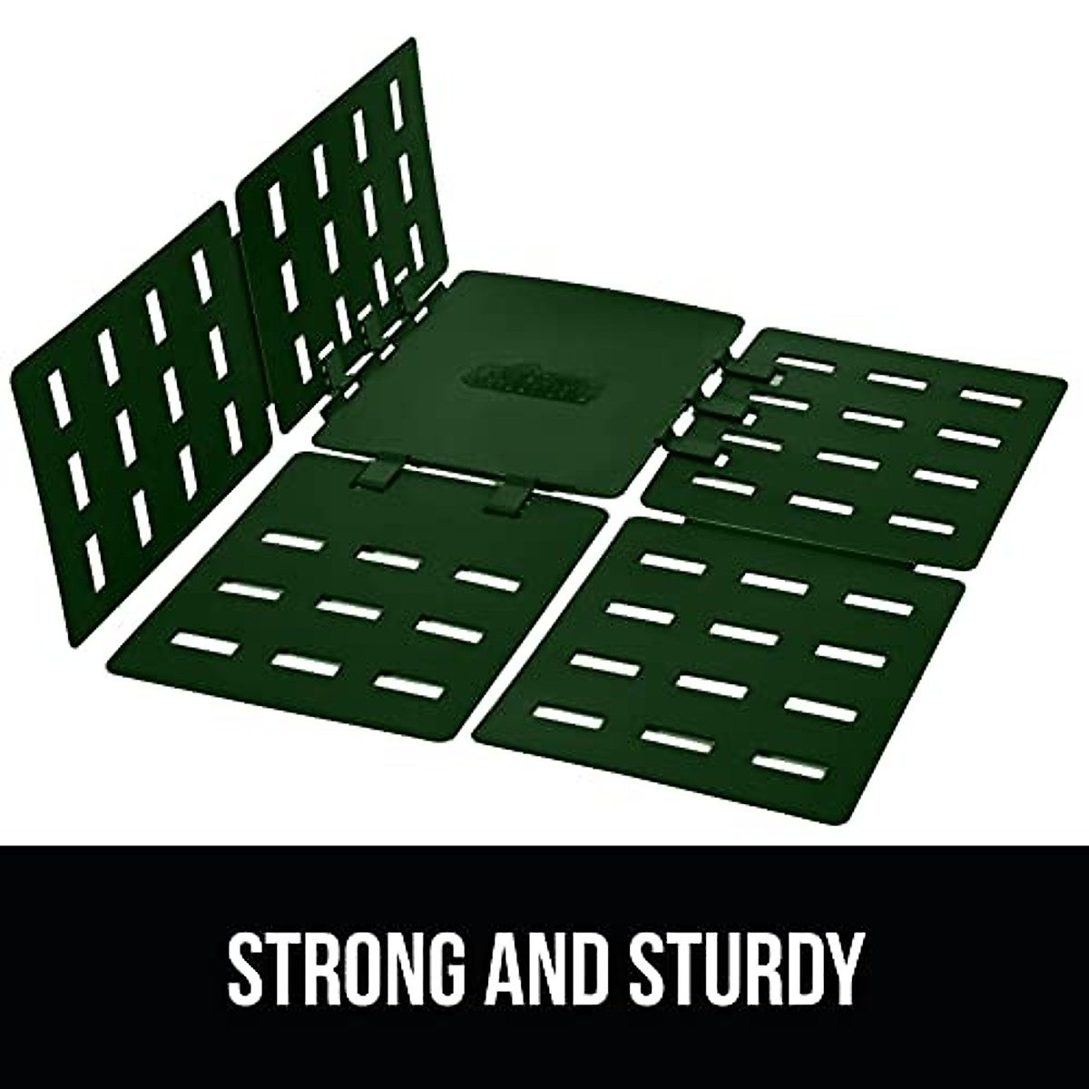 Gorilla Grip Shirt Folding Board, Easy Fast T-Shirt and Clothes Folder, Adult Clothing, Durable Plastic Organizer, Compact for Travel, Laundry Boards, Tshirt Flipfold Tool, Hunter Green