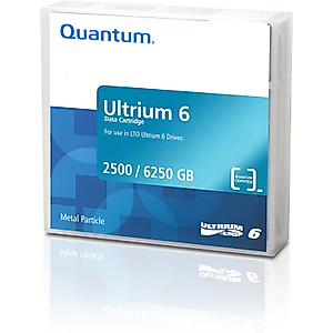 Quantum LTO-6 (MR-L6MQN-02) Ultrium-6 Data Tape Cartridge (2.5TB/6.25TB)