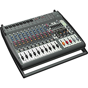 Behringer Europower PMP4000 Powered Mixer - 16 Channels, 1600 Watts with Multi-FX Processor and FBQ Feedback Detection System