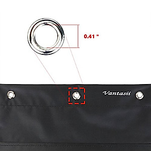 Organization Pocket Chart, Wall Hanging File Organizer Folder with 10 Large Pockets for Office, Home, School, Studio, etc. 14 X 47 inch, Black, 3 Hangers and 4 Hooks