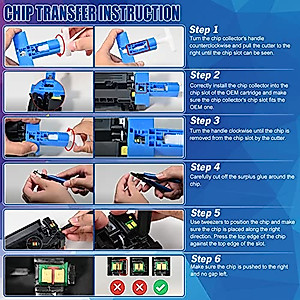 INK E-SALE 4-Packs Compatible Toner Cartridge Replacement for HP 414X 414A M454dw M479fdw for HP Color Pro M454dw M454dn MFP M479fdw M479fdn Black Cyan Yellow Magenta Printer