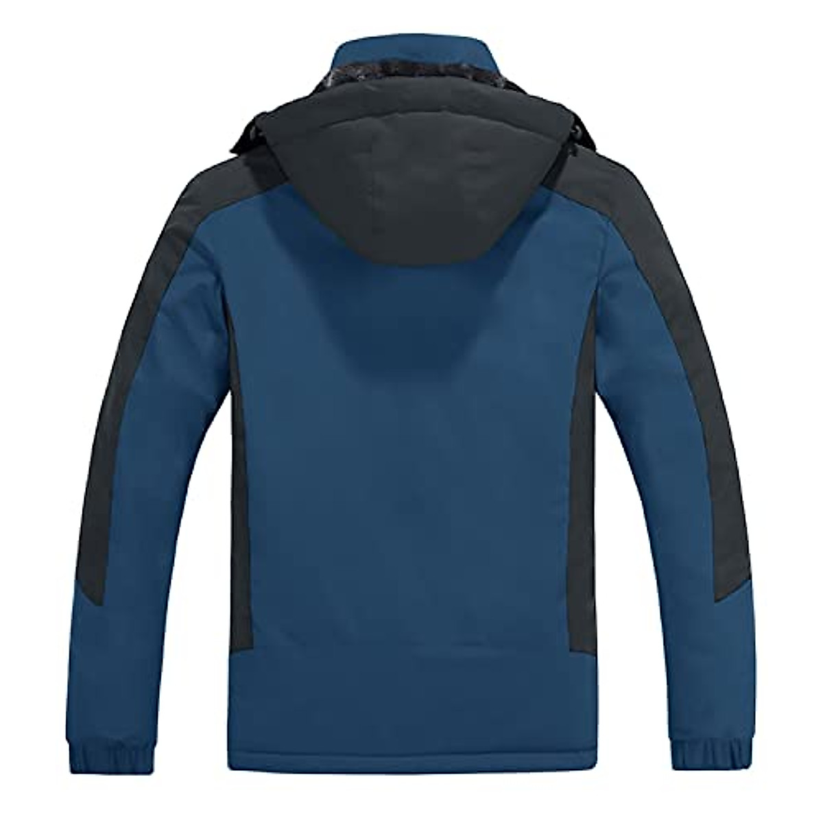 BIYLACLESEN Mens Winter Coats Soft Shell Jacket Mens Tactical Jacket Parka Jacket Men Warm Jacket Ski Coats Snowboard Jacket