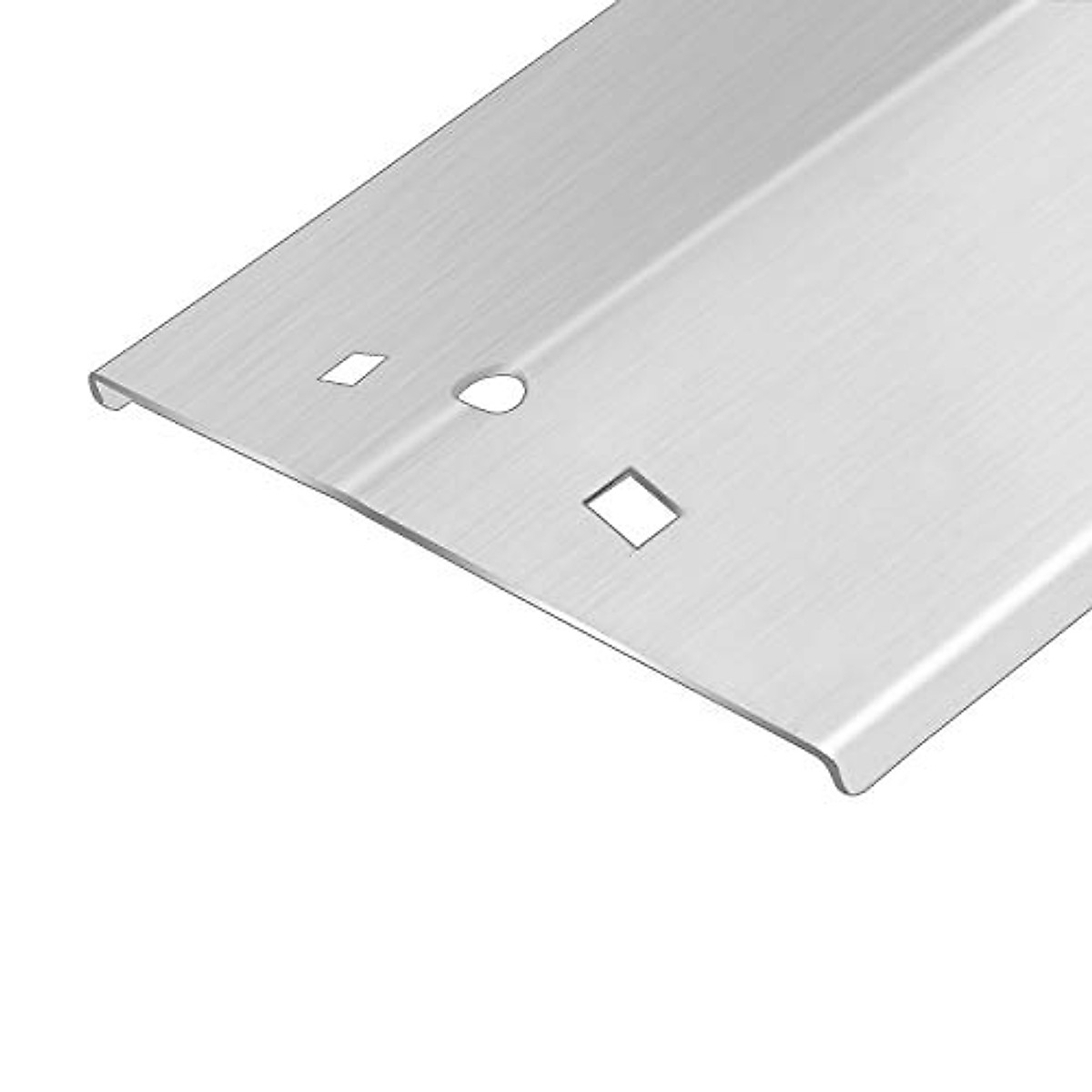 Kalomo Grill Heat Plates Shields Gas Grill Burners BBQ Grill Replacement Parts for Chargriller 3001 5050, 5650, 5252, 3008, 3030, 4000, King Griller 3008, 5252, Burner Pipe Tube with Hanger Brackets