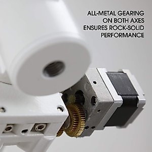 Sky Watcher EQM-35 – Fully Computerized GoTo German Equatorial Telescope Mount – Belt-driven, Astrophotography ready, Computerized Hand Controller with 42,900+ Celestial Object Database,White