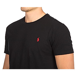 Polo Ralph Lauren Men's Pony Logo Crew Neck T-Shirt, Rl Black, Large