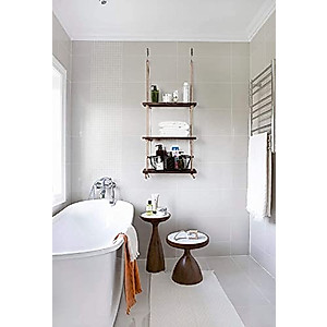 Mkono Wall Hanging Shelf, 3 Tier and 2 Tier