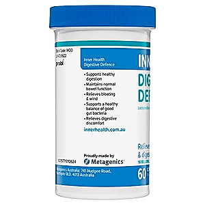 Ethical Nutrients Inner Health Digestive Defence 60 Capsules