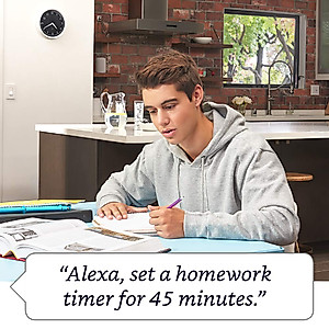 Echo Wall Clock - see timers at a glance - requires compatible Echo device