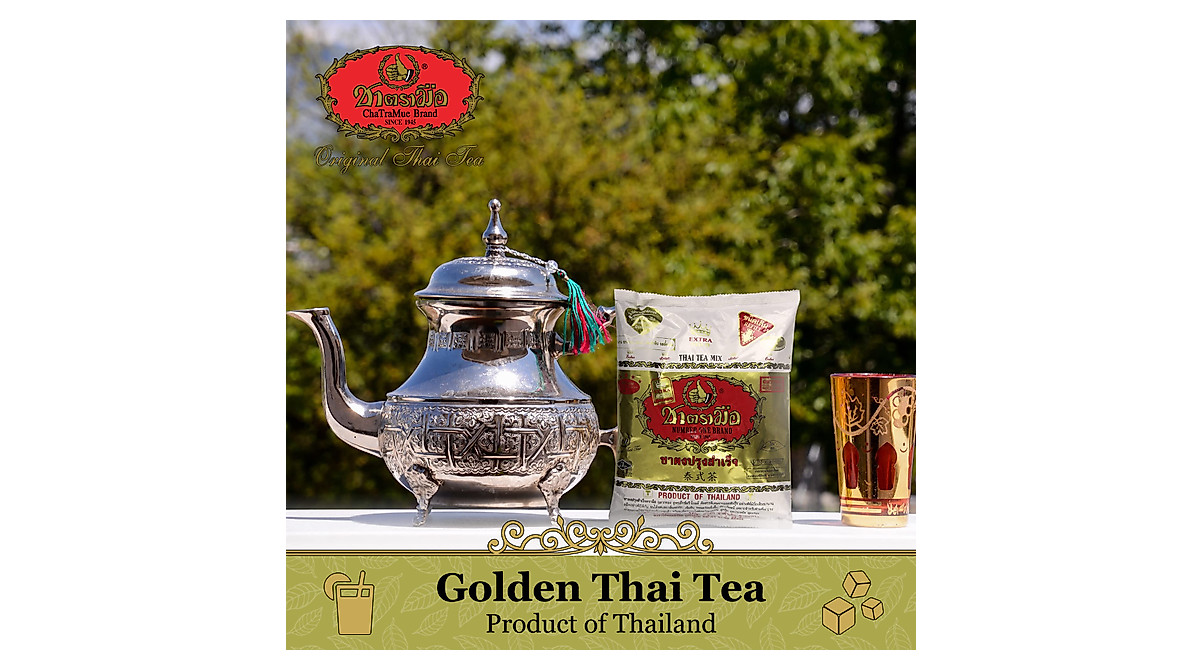 Number One Extra Gold Thai Tea Mix - Strong, Authentic Flavor