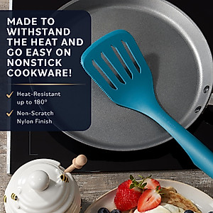 Home Hero 6 Pcs Kitchen Utensils Set - Nested Cooking Utensils Set - BPA Free First Home Essentials Utensil Sets - Household Essentials Kitchen Gadgets (Rainbow)