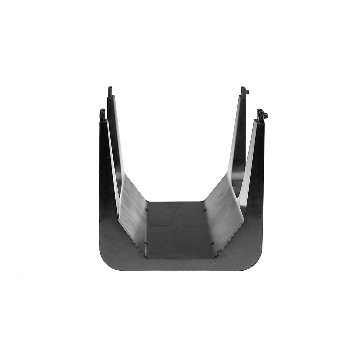 Clever Chef Premium Stackable Wine Rack Custom Wine Storage, Snap & Stack Design Perfect to Fit Any Space, Sturdy & Lightweight Plastic, Pack of 5 Wine Racks, Black