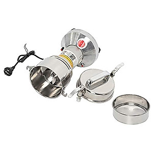 HYDDNice 500g Grain Mill Grinder 2500W 50-300 Mesh 36000RPM High Speed Electric Stainless Steel Grinder Spice Herb Cereals Corn Flour Powder Machine Commercial Grade