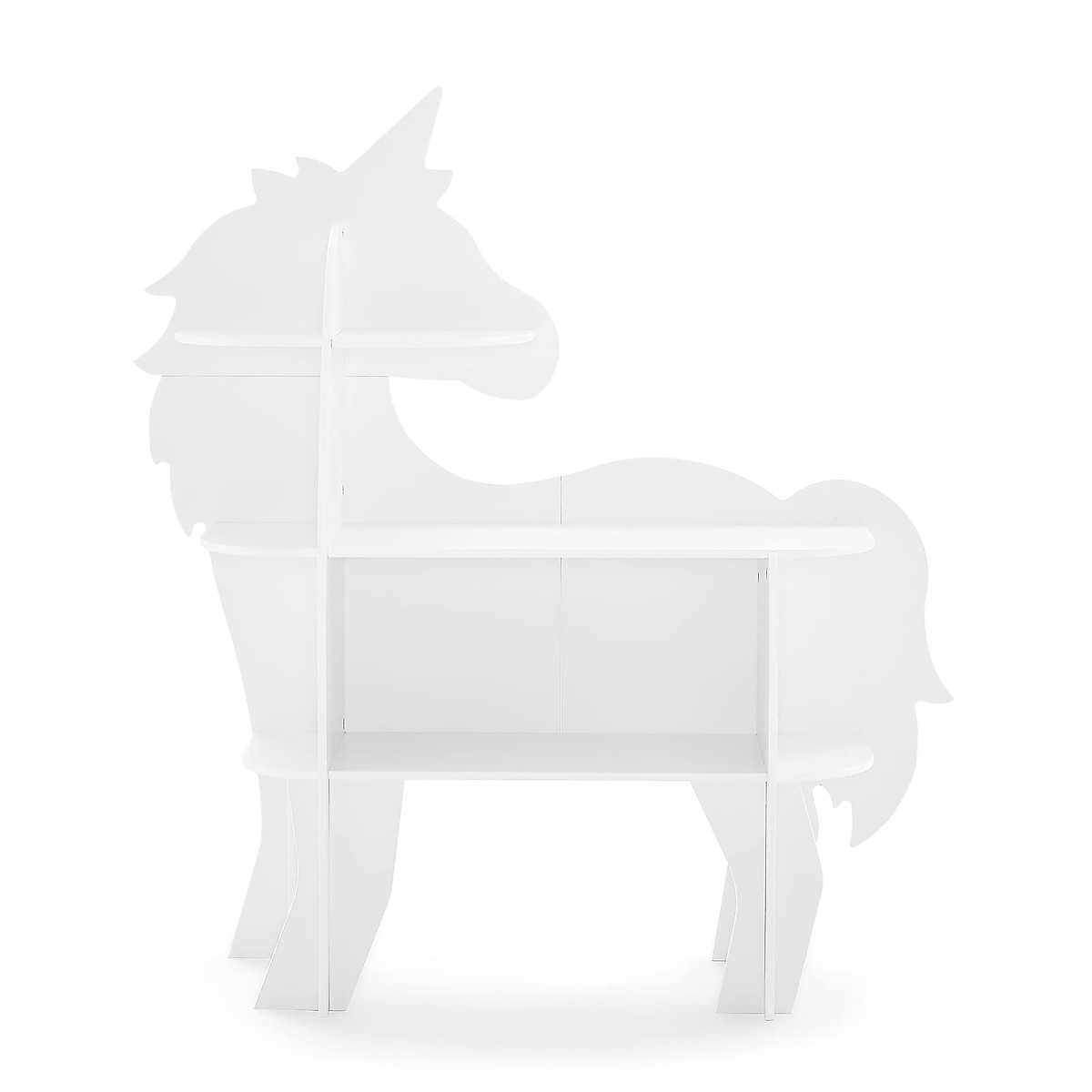 Delta Children Unicorn Bookcase - Greenguard Gold Certified, White