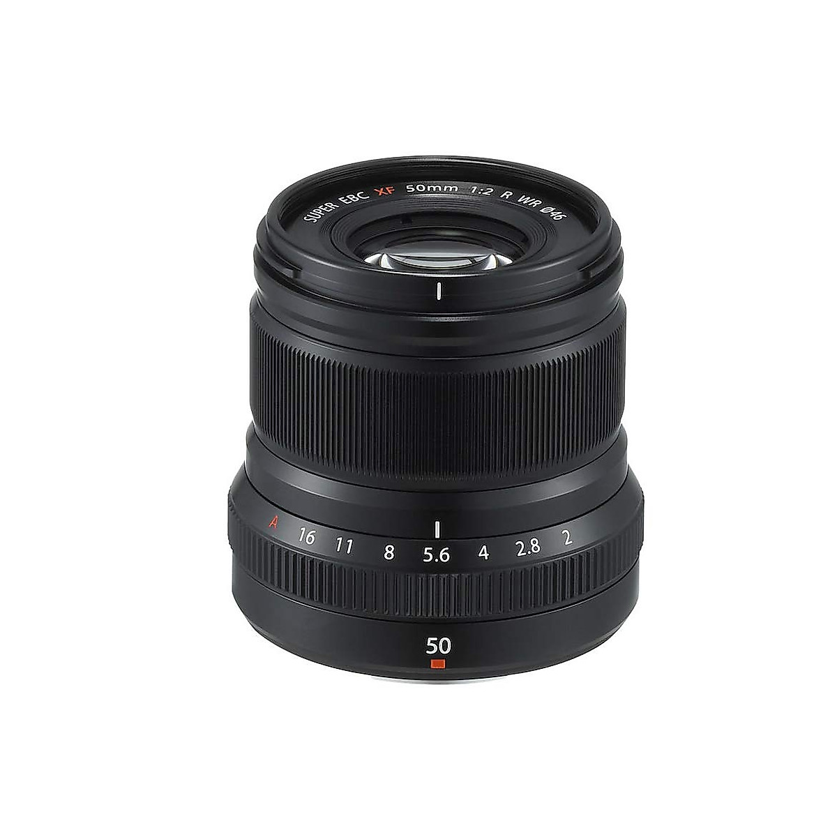 FUJIFILM single focus in the telephoto lens XF50mmF2 R WR B Black--(Japan Import-No Warranty)
