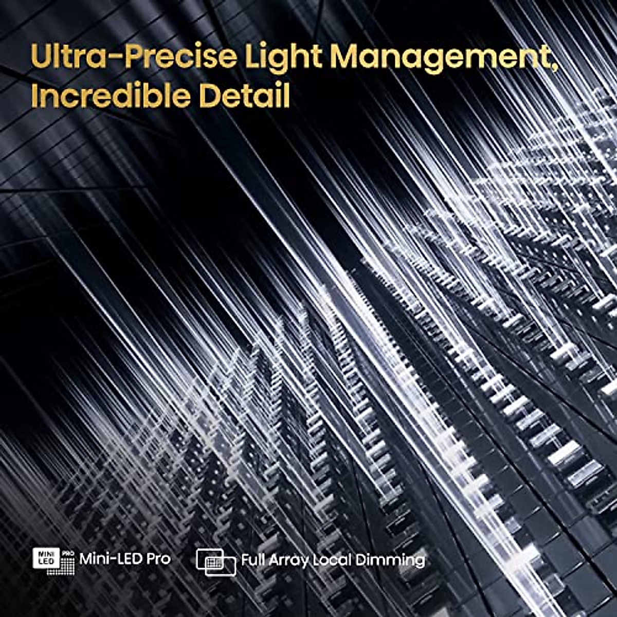 Hisense 65-Inch Class U8 Series Mini-LED ULED 4K UHD Google Smart TV (65U8K) - QLED, 480 Motion Rate, 144Hz Game Mode Pro, Dolby Vision IQ, HDMI 2.1, Alexa Compatibility, 2.1.2 Multi-Channel Audio