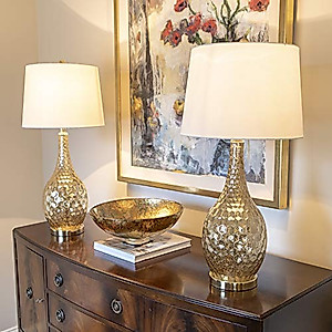 Decor Therapy MP2007, Ombra Gold Mercury Glass, 2 Count