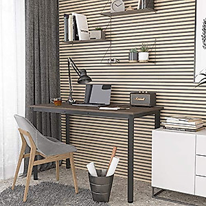 Weehom Computer Desk Home Office Writing Desk Study Laptop/Dining Table