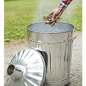 Plow & Hearth 13900 Incinerator Can