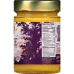 4th & Heart California Garlic Grass-Fed Ghee, 9 Ounce, Keto, Pasture Raised, Lactose and Casein Free, Certified Paleo