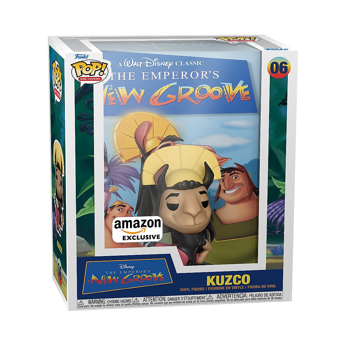 Funko Pop! VHS Cover: Disney - Emperor's New Groove, Amazon Exclusive