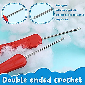 ZXIIXZ Crochet Kit for Beginners, Complete Crochet Kit with Dinosauria Yarn, Hooks, Storage Box, DIY Crafts