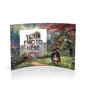 Disney – Mulan – Blossoms of Love – Photo Upload Personalized – Curved Acrylic Print – Thomas Kinkade Studios