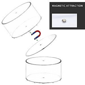 SETROVIC 5 Layers Belt Organizer Acrylic Belt Case Storage Holder and Display for Closet, Acrylic Belt Storage Organizer Holder for Belt Watch Jewelry Bracelets Ring Cosmetic Toys