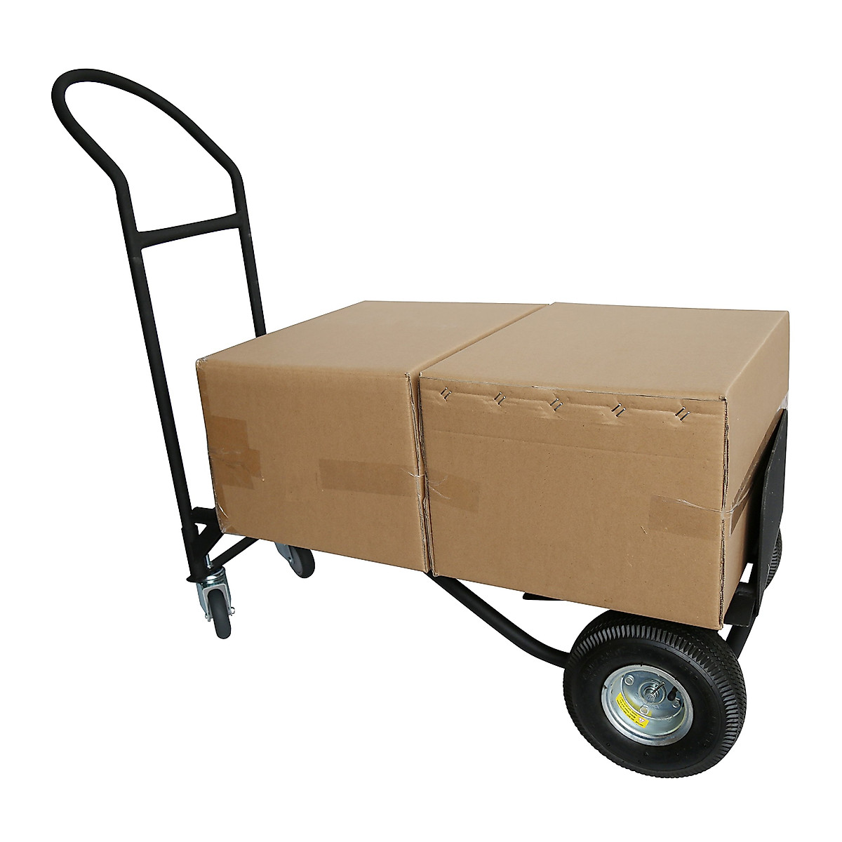 Pack-N-Roll 83-294-917 2-In-1 Hand Truck Dolly , Black