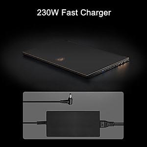 FLGAN 230W Charger powr Cord for Intel NUC X15 / 9 Extreme Laptop Kits Gigabyte Aero 17 16 15 AORUS 15G 15P YD XD FSP FSP230-AJAS3 FSP230-AJAN3 A17-230P1A