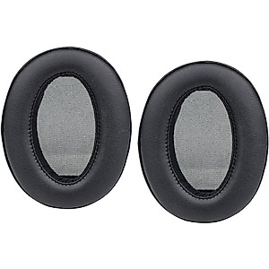 Replacement WH-H910N Ear Pads Protein Leather Earpads Cushions Cover Repair Parts Compatible with Sony WH-H910N Wireless Noise-Canceling Over-Ear Headphones - Black