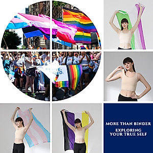 LGBT UNICORNS Chest Binder, FTM Binder Trans, Bindfree Sizing Design