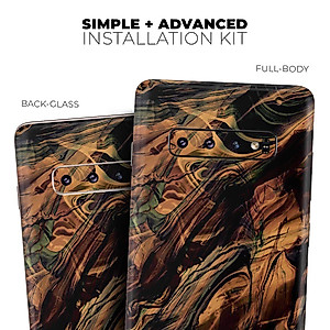 DesignSkinz Liquid Abstract Paint Remix V50 Protective Vinyl Decal Wrap Skin Cover Compatible with The Samsung Galaxy S20 (Screen Trim & Back Glass Skin)