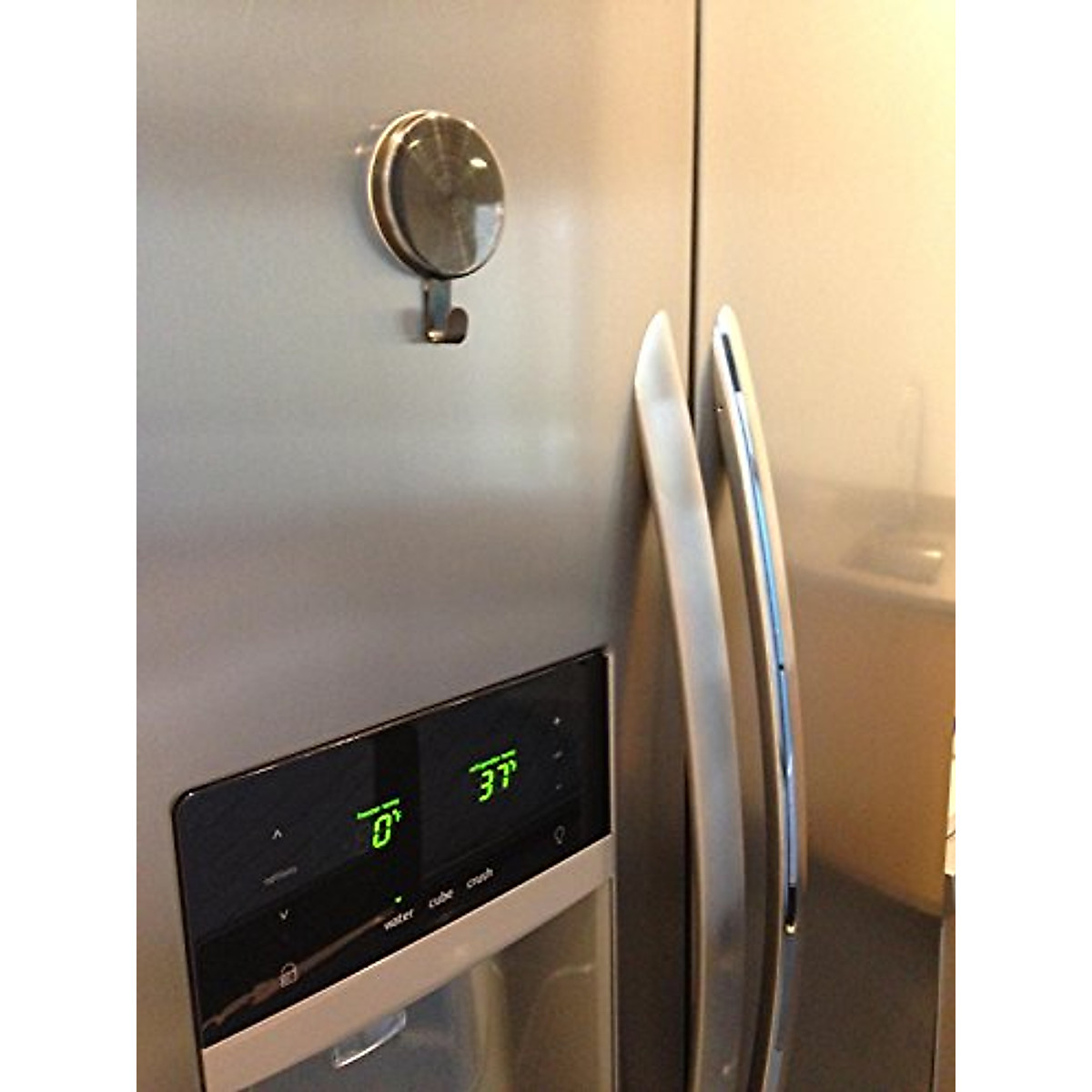 Bullseye Office Reliable Magnetic Wreath Hooks, Scratch-Free, Heavy Duty Hangers, Strong Stainless Steel Coat and Towel Rack, Wall Mount Hook for Bedroom, Bath, Closet and Garage