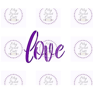 Love Cookie Cutter With Stencil