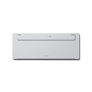 Microsoft Designer Compact Keyboard - Glacier. Standalone Wireless Bluetooth Keyboard. Compatible with Bluetooth Enabled PCs/Mac