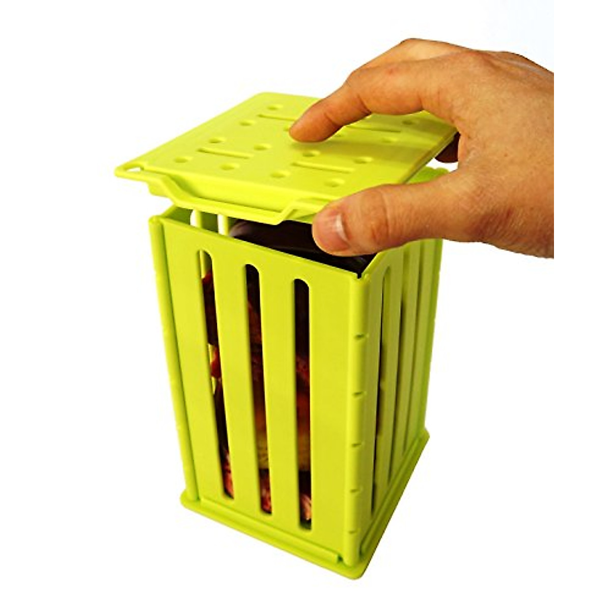 Kebab Brochette Brocheta Shish EZ BBQ Kabob Skewer Maker with Stainless Steel Skewers