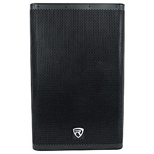 Rockville DX15 15" Class D 2000w PRO Powered Active DJ PA Speaker 500w RMS! Loud,Black