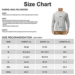 Roadbox UPF 50+ Fishing Shirts for Men Long Sleeve Sun Protection Lightweight Outdoor UV Hiking Shirts