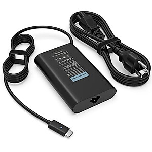 65W USB C Laptop Charger for Dell Inspiron 13 14 16 5310 7420 7425 7620 2-in-1 Business/Student Laptop,Dell Inspiron 14 15 16 5425 5420 5510 5625 Type C Power Supply Adapter Cord
